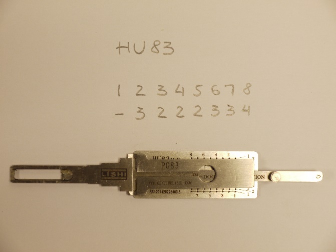 Picking and Decoding the HU83 Lock by Martin Pink
